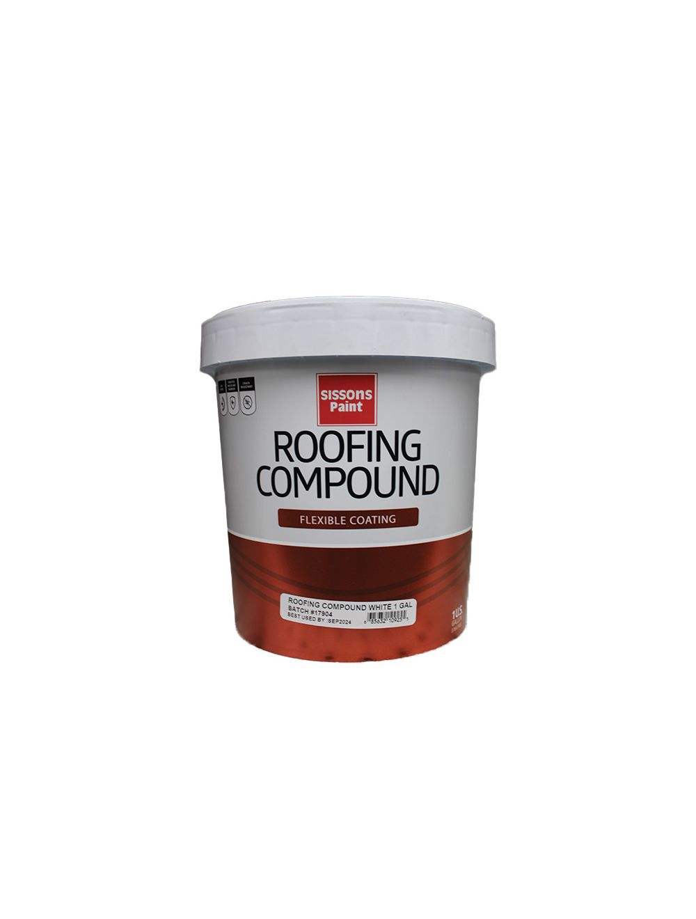 Sissons Roofing Compound 1 Gl White 1 Each