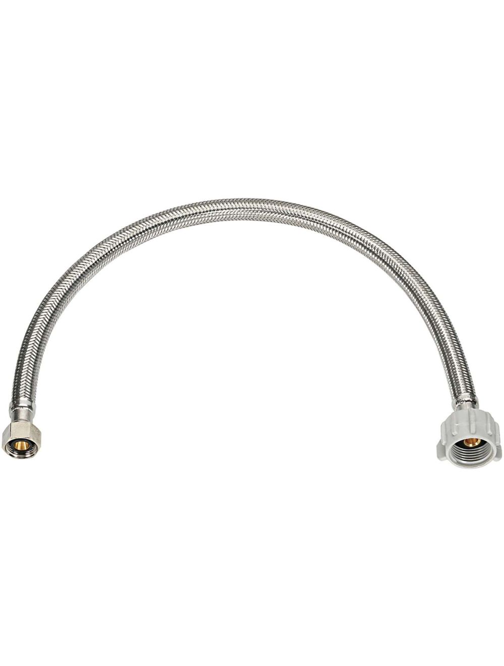 Ace Toilet Compression Flex Supply line 3/8x7/8x16 In Stainless Steel 1 Eac