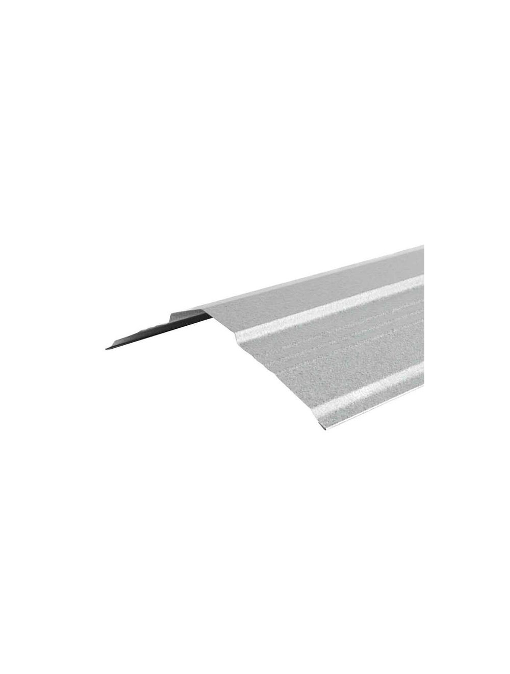 ECMIL Galvanize Ridging 6 Ft Zinc 1 Length 1 Each