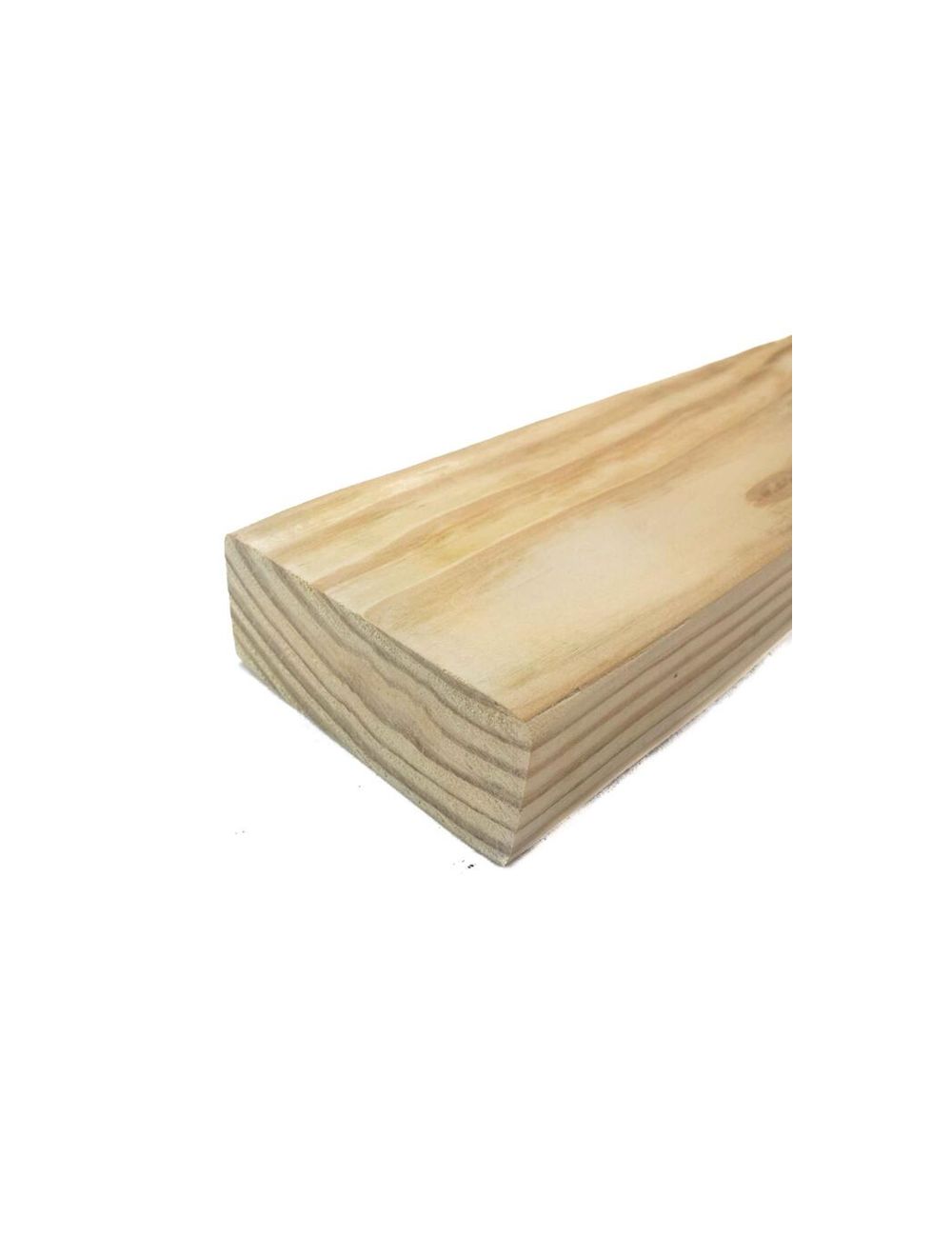 Lumber Treated Dressed Yellow Pine 2x4x20 Ft 1 Each