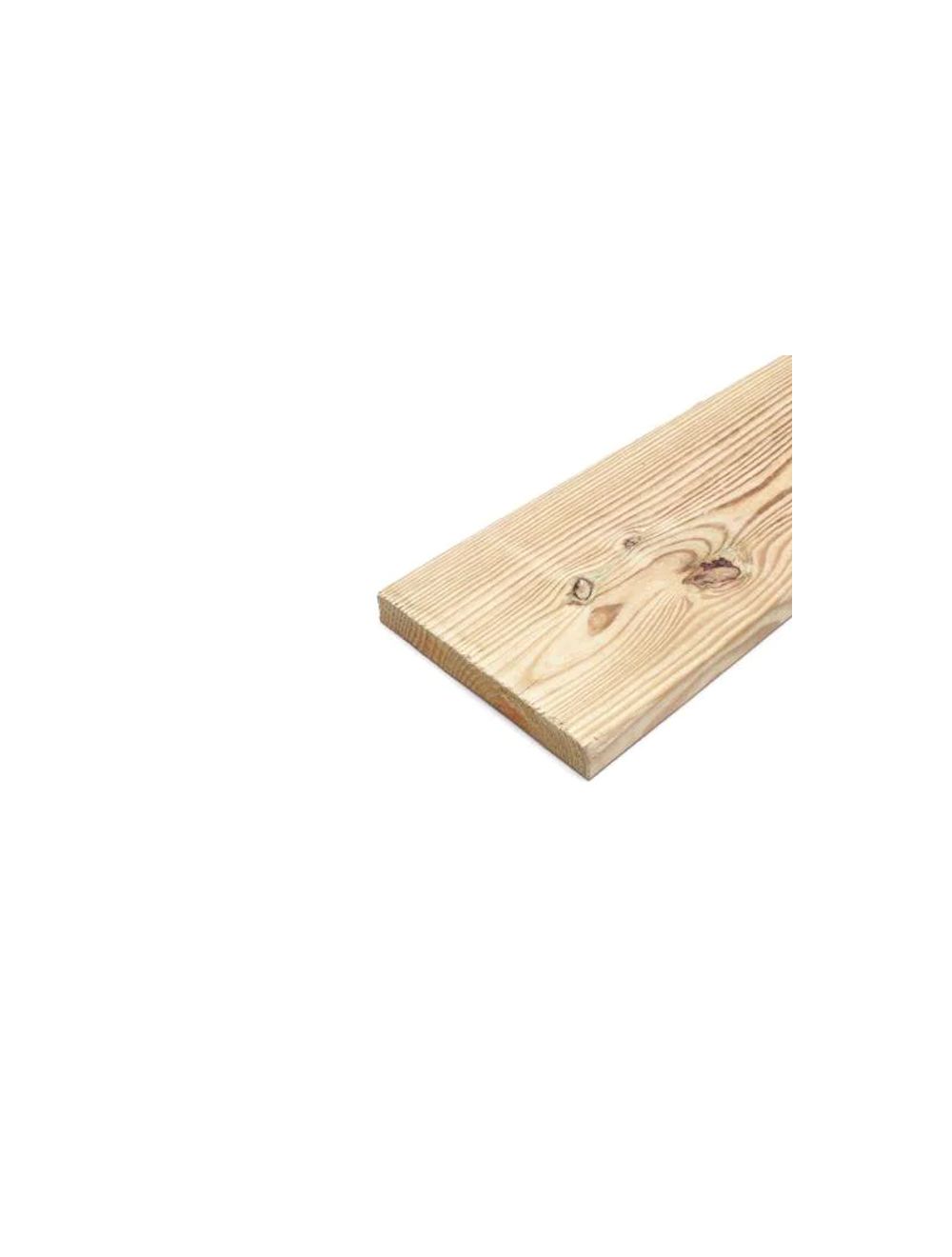 Lumber Treated Dressed Yellow Pine 2x12 In x 16 Ft 1 Each