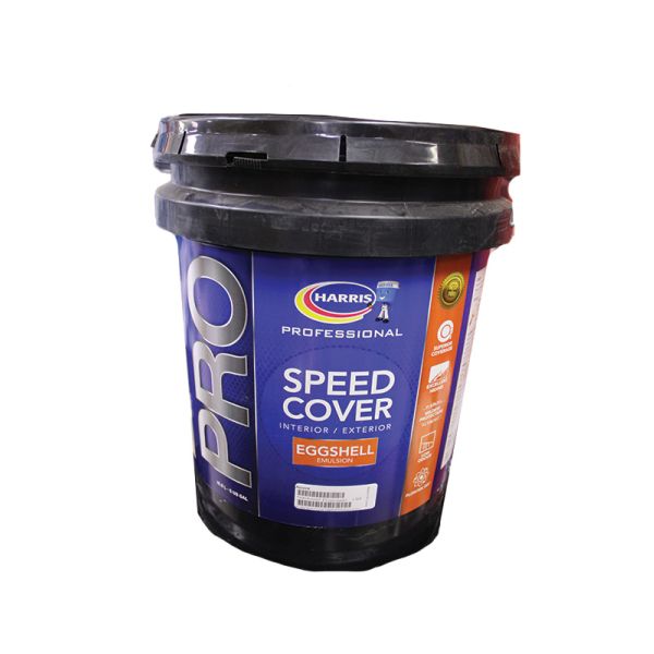 Harris ProSpeed Eggshell Emulsion Exterior 5 Gl White 1 Each 12-0371 ...
