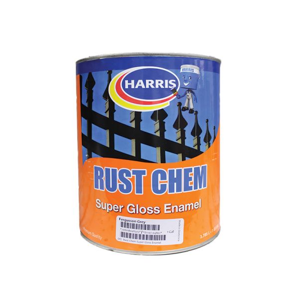 Harris Rust Chem Paint 1 Gl Feguson Gray 1 Each 13/1302-008-223