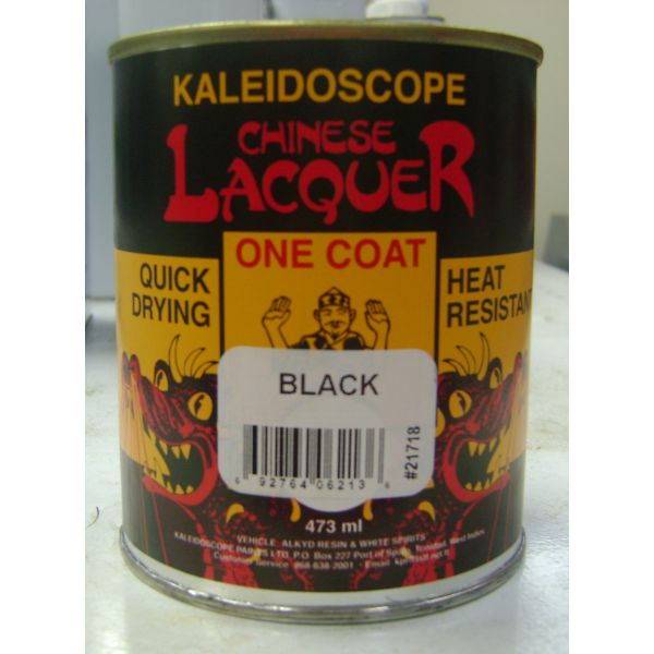 Kaleidoscope Chinese Lacquer 500 Ml Black 1 Each D303STD022500M