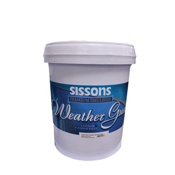 Sissons Weather Guard Paint 5 Gl White 1 Each