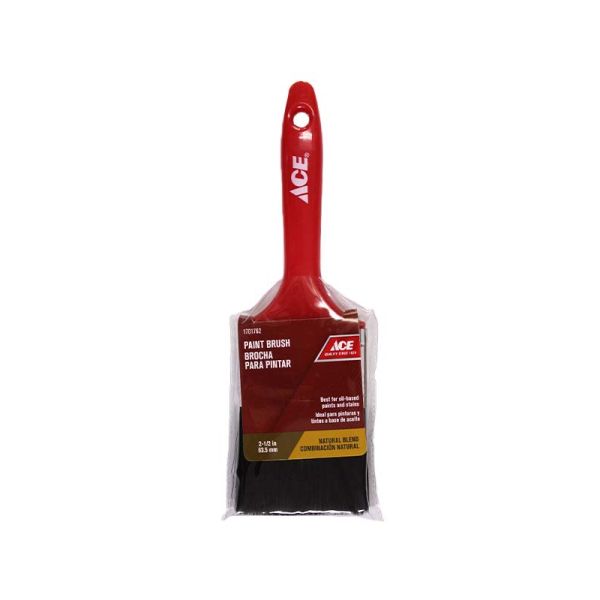 Ace Plastic Hdl Natural Blend Paint Brush 2.5 In 1 Each 1701762