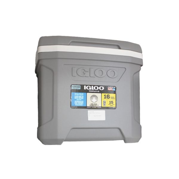 Igloo Cooler Profile II 16qt Grey 1 Each 32635