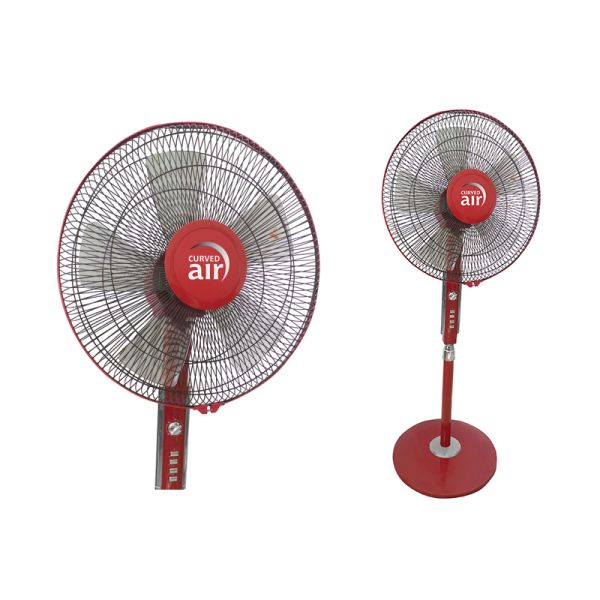 Heavy Duty Pedestal Fan 16 In Red 1 Each CXE4209