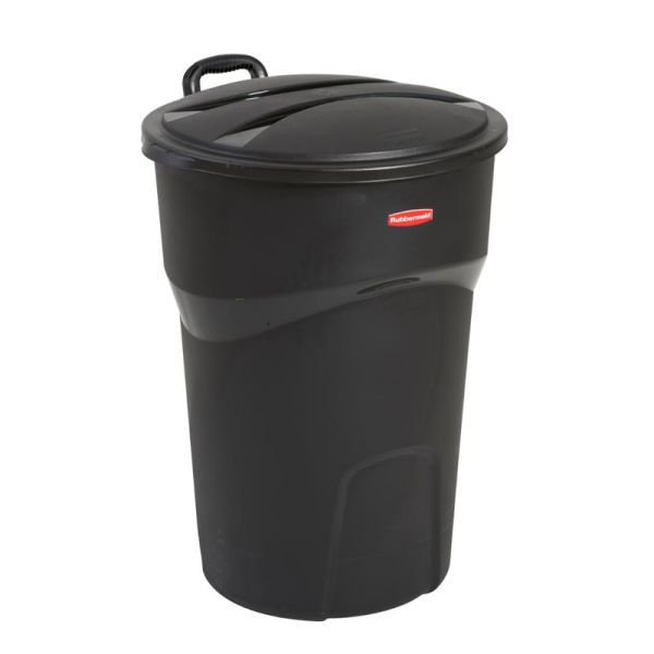 Rubbermaid Polyethylene Wheeled Garbage Can 32 Gal 1 Each