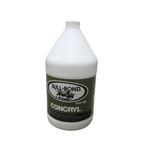 Bull Bond Concryl Bonding Adhesive 1 Gal Clear 1 Each CC4P