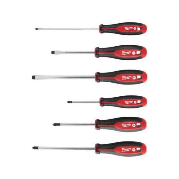 Ace Milwaukee Phillips Slotted Screwdriver Set 6pc 1 Ea 2802635