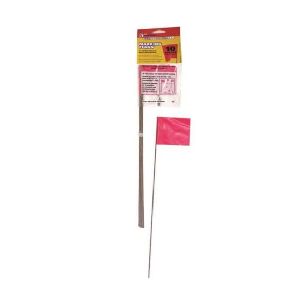 Ace Marking Flag 10pk Red 1 Ea 2113876
