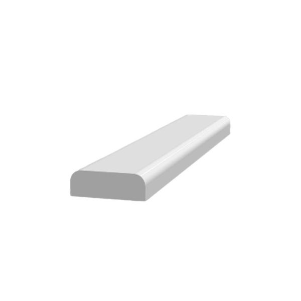 Jeldwen Screen Trim Pvc White 1/4In X 3/4In X8 1 Each 780904