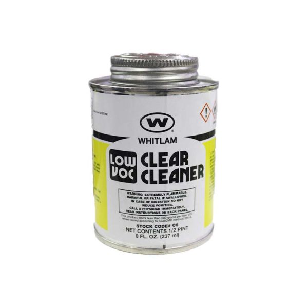 Low Voc Cleaner 8 Oz Clear 1 Each C8