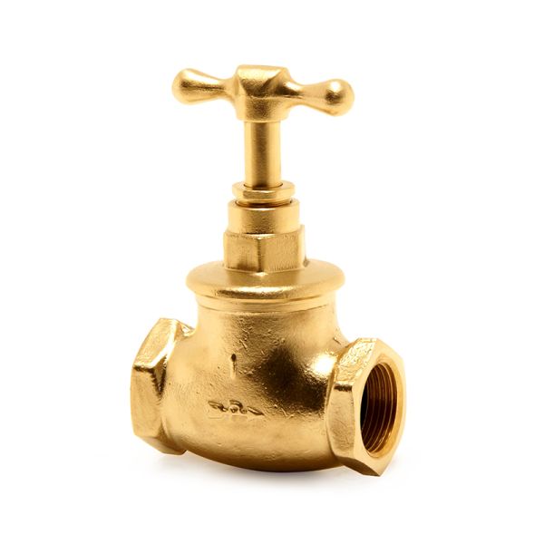 Pegler Stop Valve 1/2 In Brass 1 Each 513007