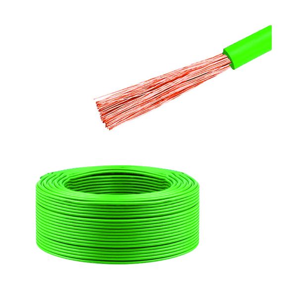 Single Core Cable 2.5mm Green 1 Yd 1 Each 116099