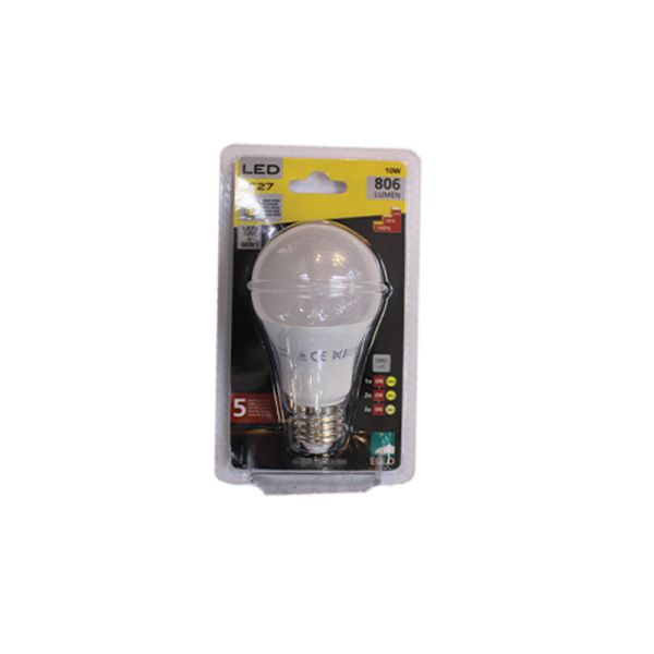 Eglo Led 9W E27 A60 806LM Step Dimming Light Bulb 3000K White 1 Each 11561