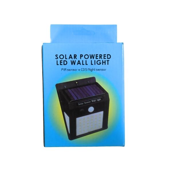 LED Solar Motion Sensor Wall Light 1200mAh -123x95x50mm