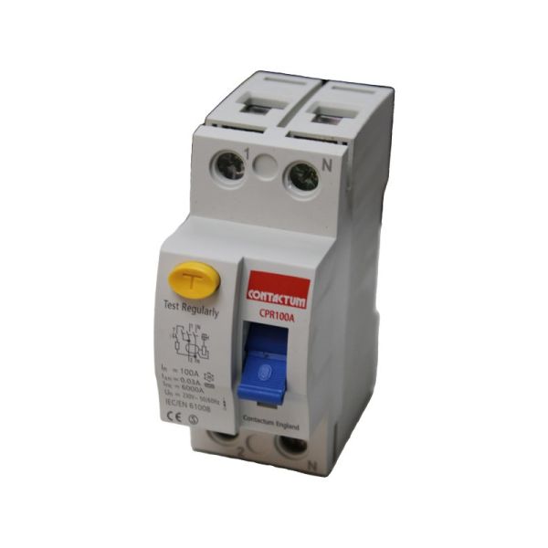 100A 30MA DP RCD 1 Each CPR100A