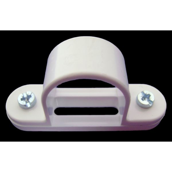 Centaur Saddle Spacer Bar 25mm White 1 Each SBS25W