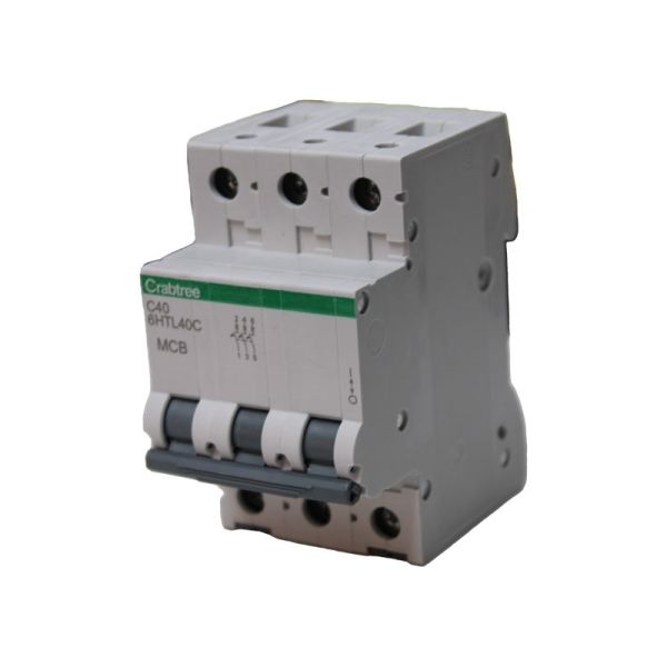 40A TP MCB Type C, Loadstar 1 Each 6HTL40C