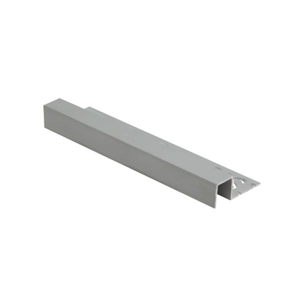 Genesis Global Systems Aluminum Square Tile Edge Trim 10x10 Mm x2.5 M ...