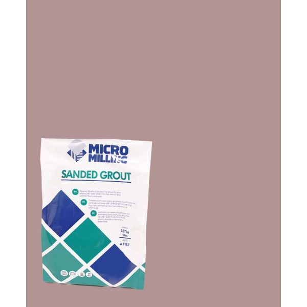 Micro Milling Sanded Grout 5lbs Champagne 1 Each