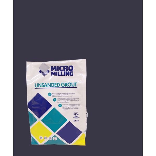 Micro Milling Unsanded Grout 5lbs Black 1 Each