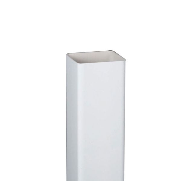 EIG Group Trinidad Pvc Square Down Pipe 3 In x 13 Ft White 1 Length 1 ...