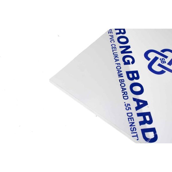 PVC Plywood White 1/2x4x8 12 mm 1 Each